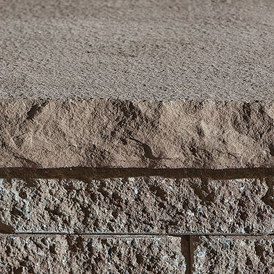 Rock Garden Brown, Caps, Techo-Bloc - King Masonry Yard Ltd.